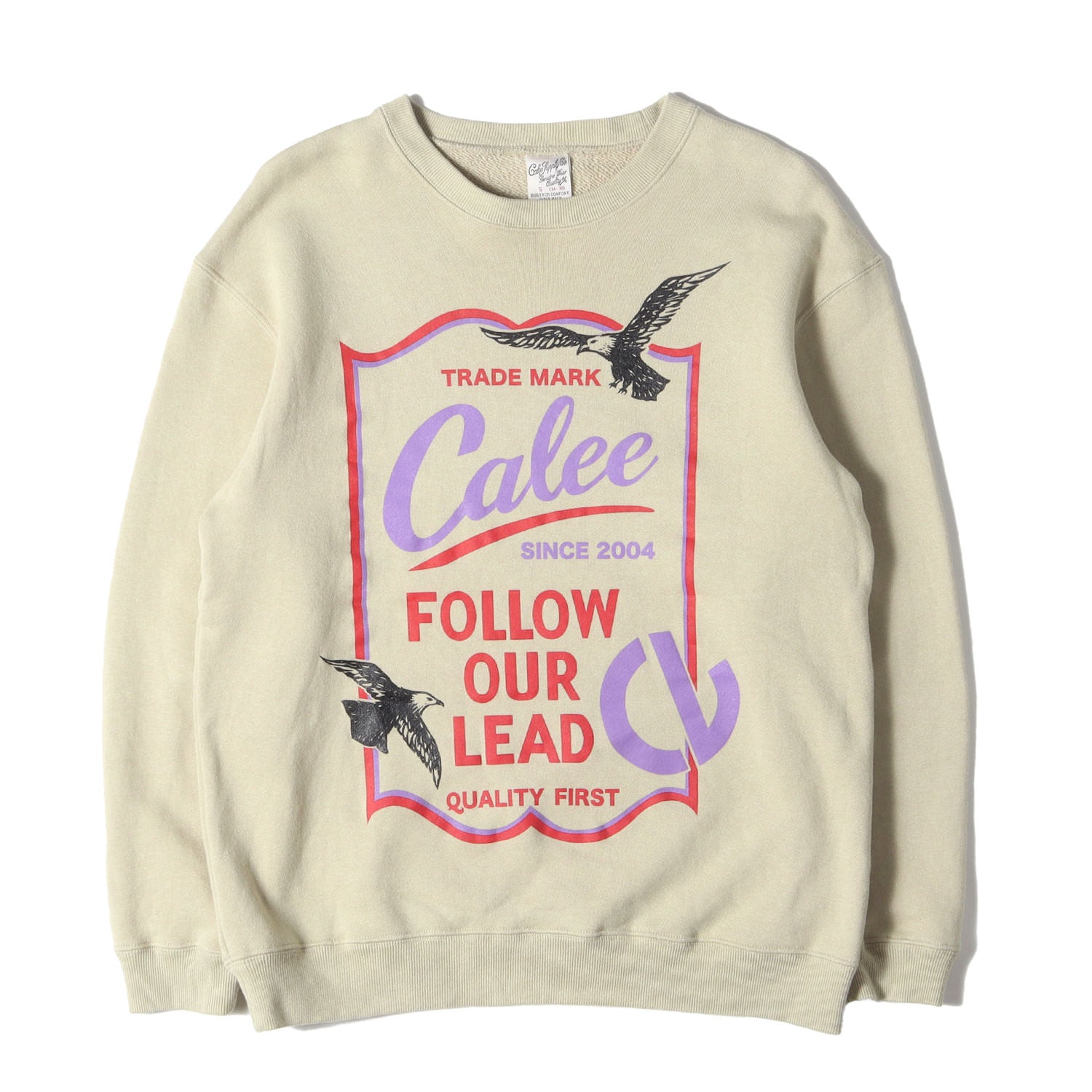 CALEE (キャリー) 22AW グラフィック クルーネック スウェット(Sign board crew neck sweat) - ブランド古着の通販・買取 | BEEGLE by Boo-Bee