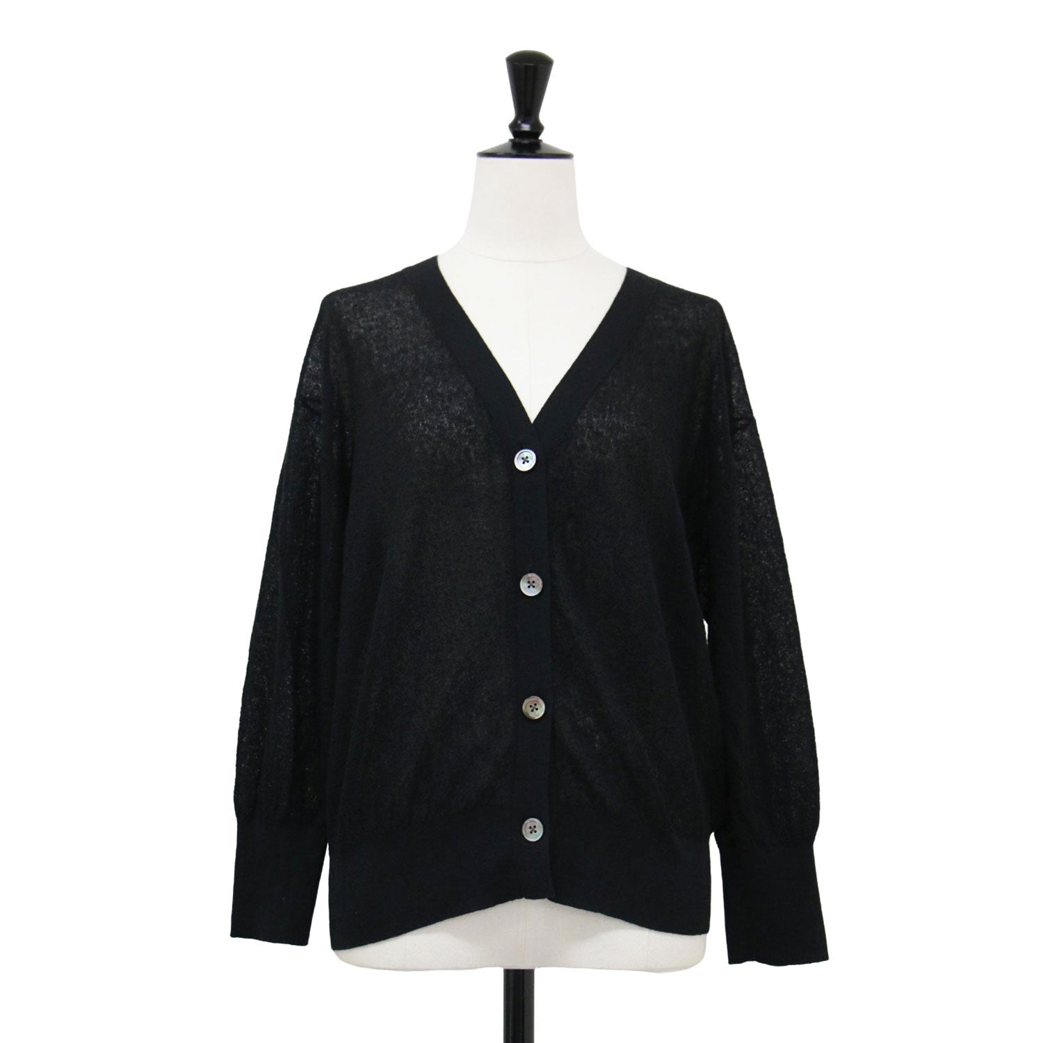 シップス] Primary Navy Label:〈手洗い可能〉梨地 Vネック