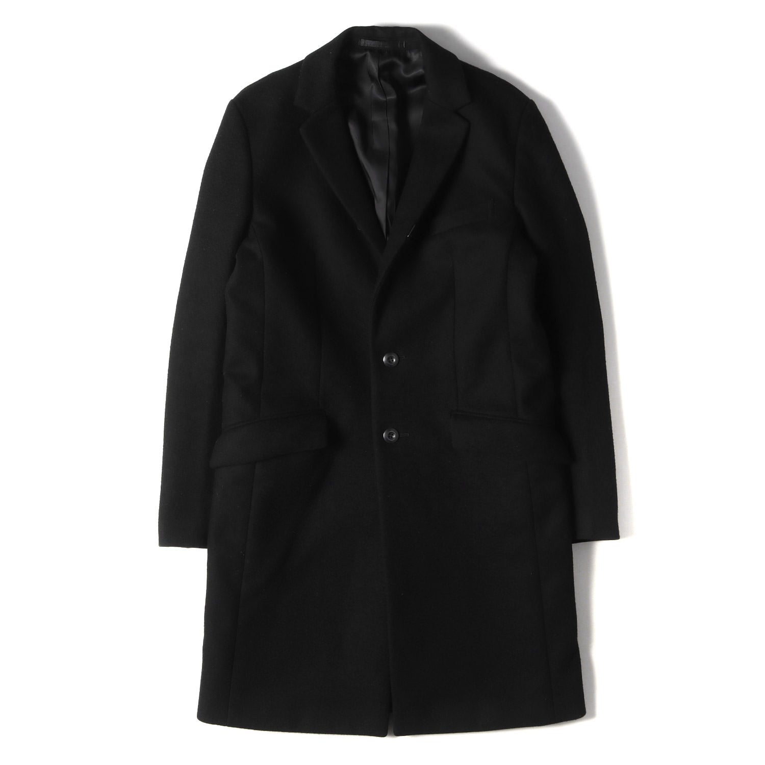 ATTACHMENT (アタッチメント) 19AW STUDIOUS別注 ウール/カシミヤ メルトン チェスターコート - ブランド古着の通販・買取 | BEEGLE by Boo-Bee