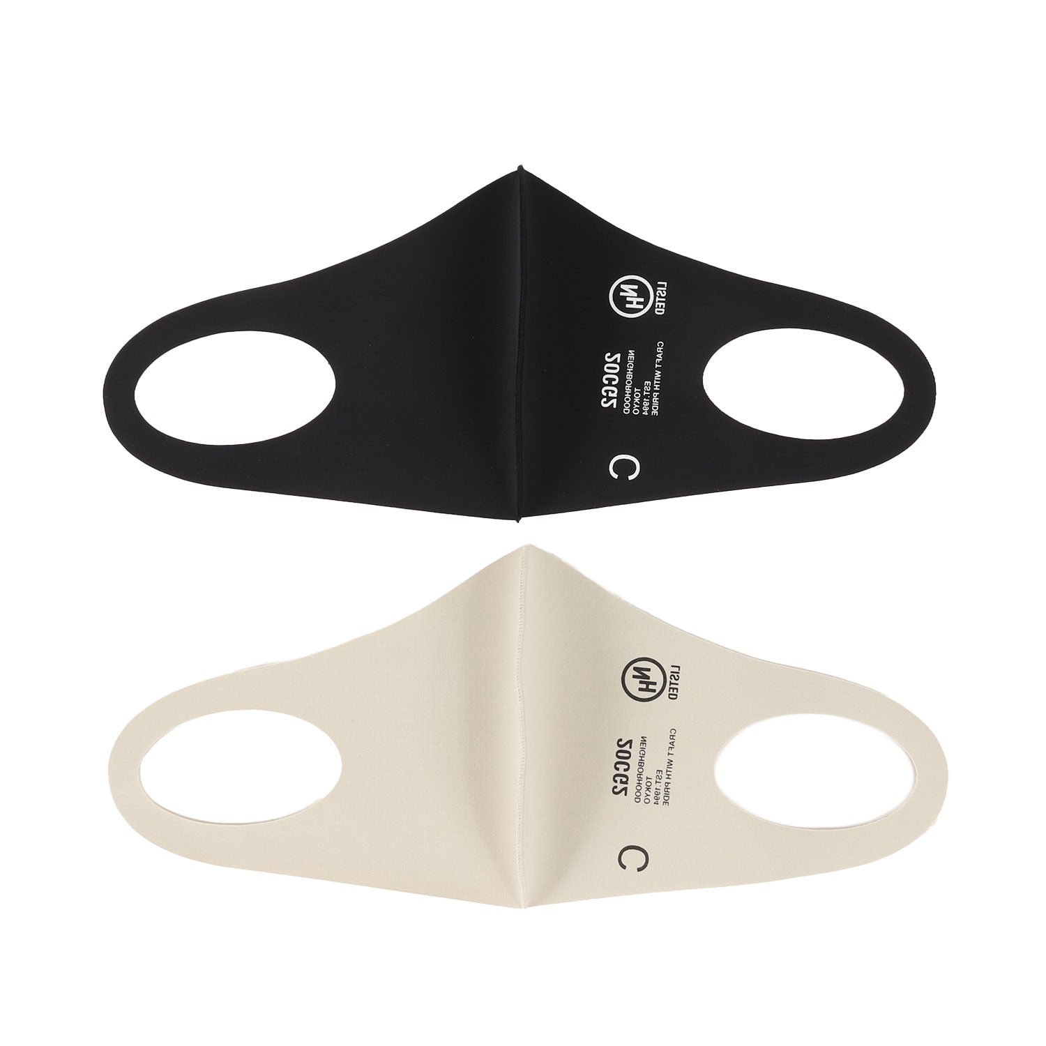 NEIGHBORHOOD (ネイバーフッド) 20SS ブランドロゴ マスク 2色セット(GUARDIAN-2 / N-MASK ...