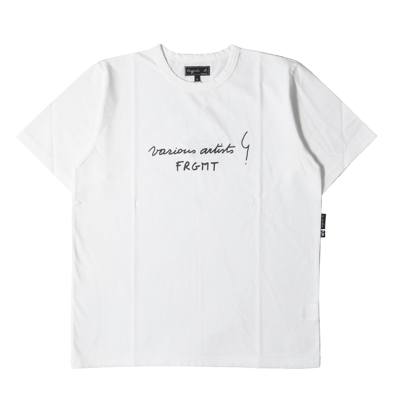 agnes b. (アニエスベー) 24AW V.A.限定 ×fragment design ブランドロゴ Tシャツ - ブランド古着の通販 ...