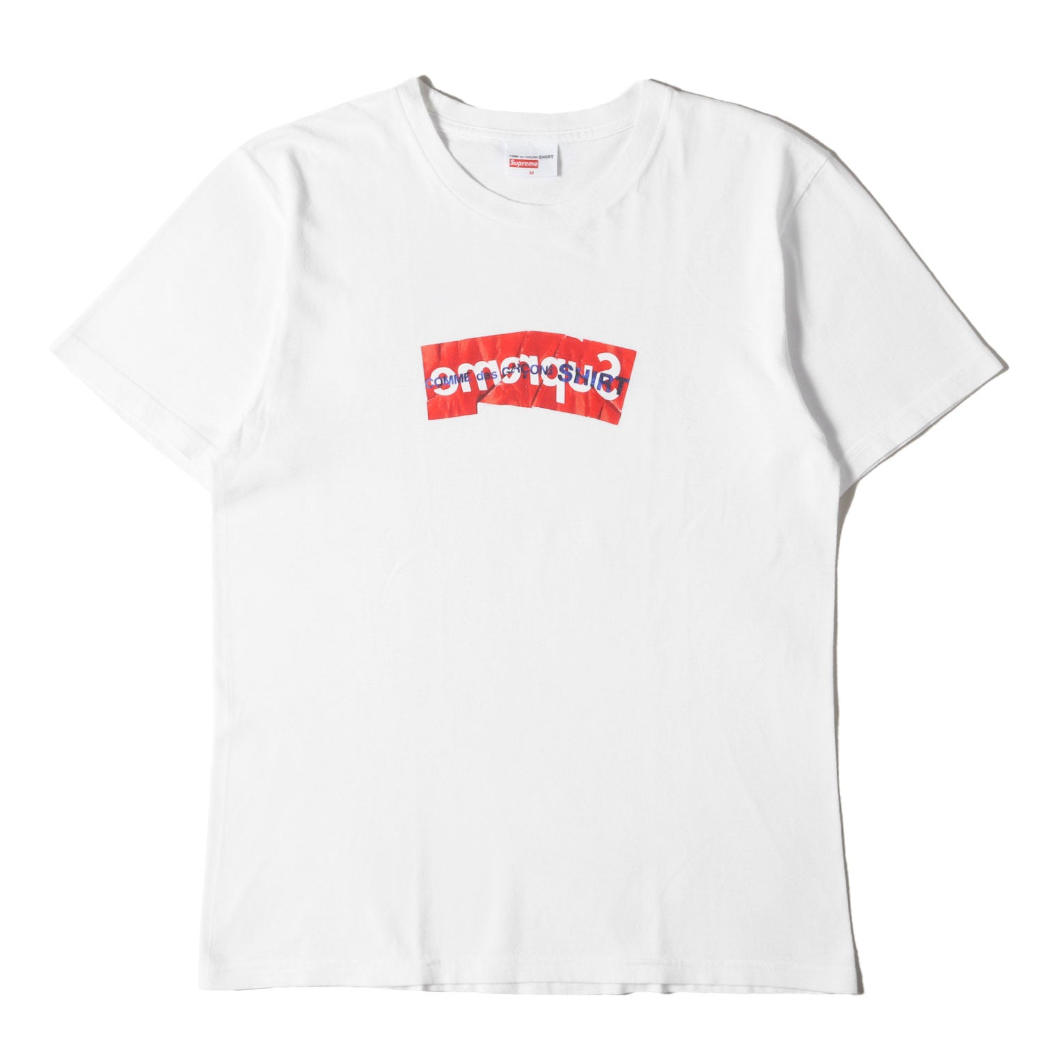 Supreme (シュプリーム) ×COMME des GARCONS SHIRT BOXロゴ Tシャツ(Box Logo Tee ...