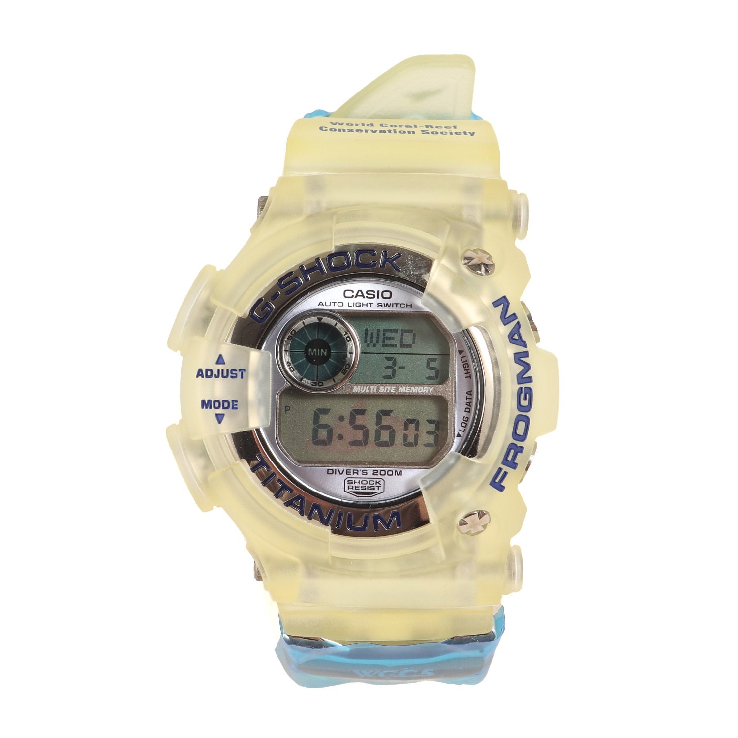 G-SHOCK (ジーショック) 90s FROGMAN / フロッグマン ×W.C.C.S. DW-9900WC スケルトン 腕時計 ...
