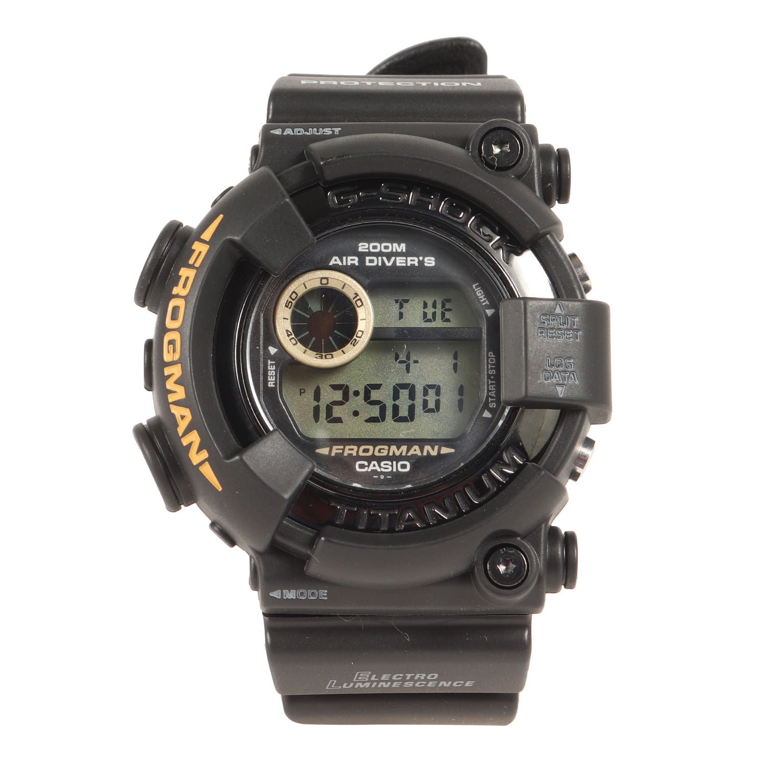 G-SHOCK (ジーショック) 90s FROGMAN / フロッグマン DW-8200BM-1T メンインブラック2 腕時計 /ウォッチ ...