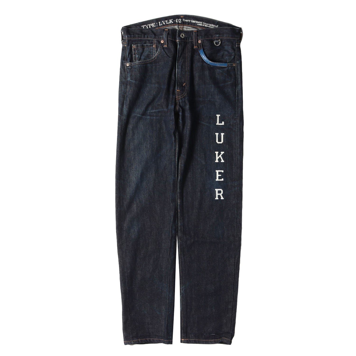LUKER BY NEIGHBORHOOD (ルーカー) ×Levi's ロゴプリント テーパード デニムパンツ - ブランド古着の通販・買取 ...