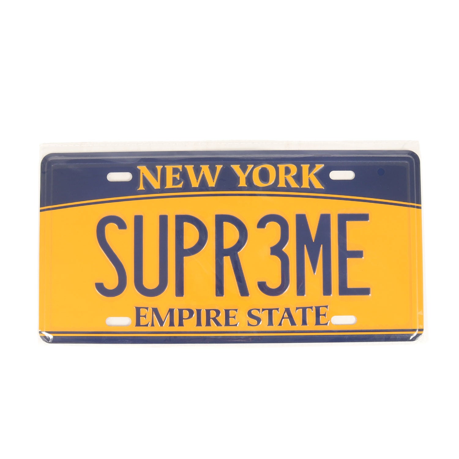 Supreme (シュプリーム) 25SS ライセンスプレート / ナンバープレート(License Plate) - ブランド古着の通販 ...
