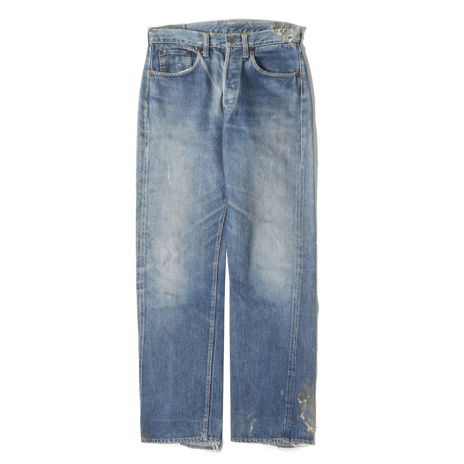 Levi's / vintage (ヴィンテージ リーバイス) [スペシャル 雰囲気抜群] 50s 501XX ギャラ入り デニムパンツ ...