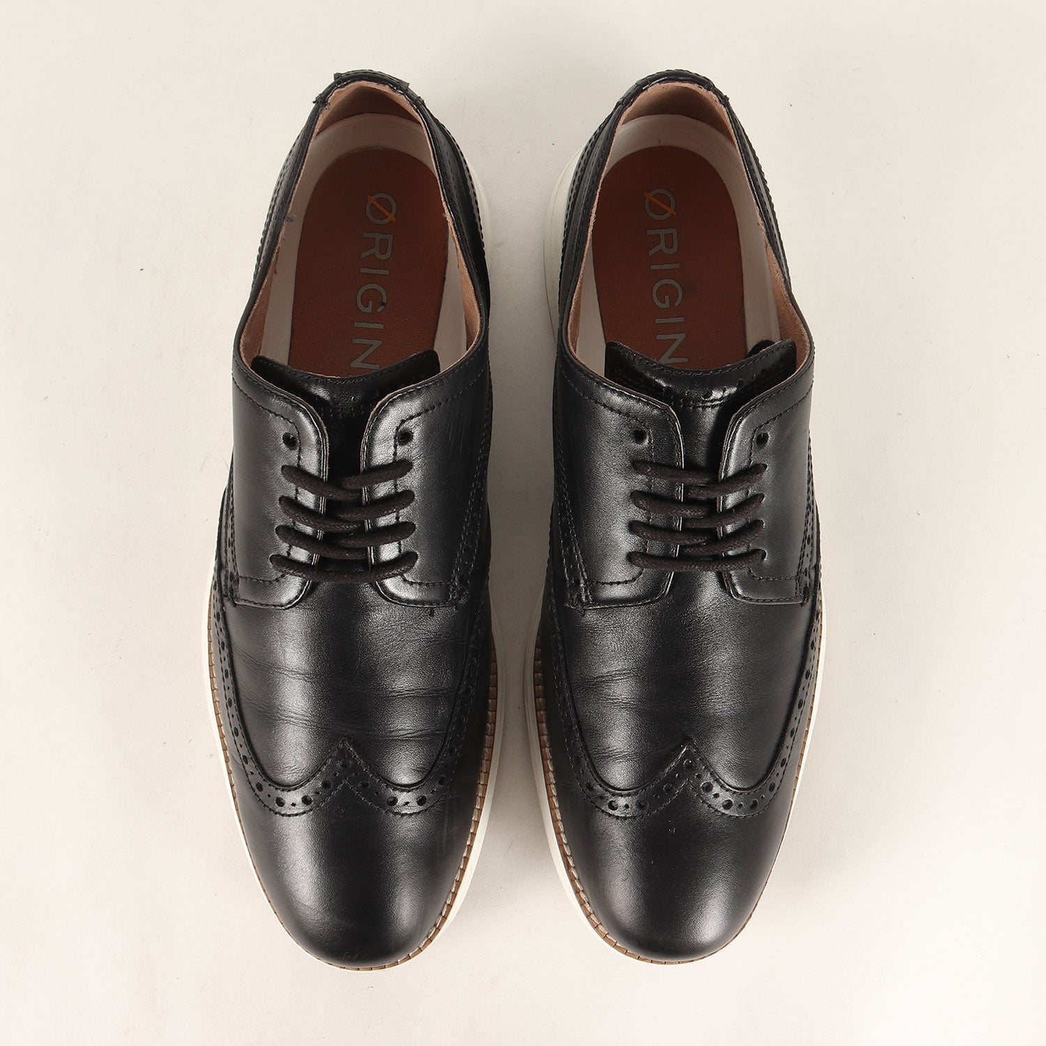 オリジナルグランド ショートウィングチップ レザー シューズ(C26469) - ブランド古着の通販・買取 | BEEGLE by Boo-Bee