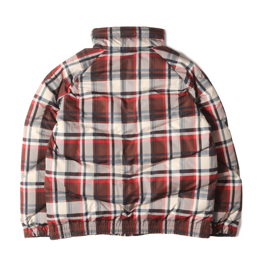 ラブジェネチェック オールドスクール ダウンジャケット - ブランド古着の通販・買取 | BEEGLE by Boo-Bee