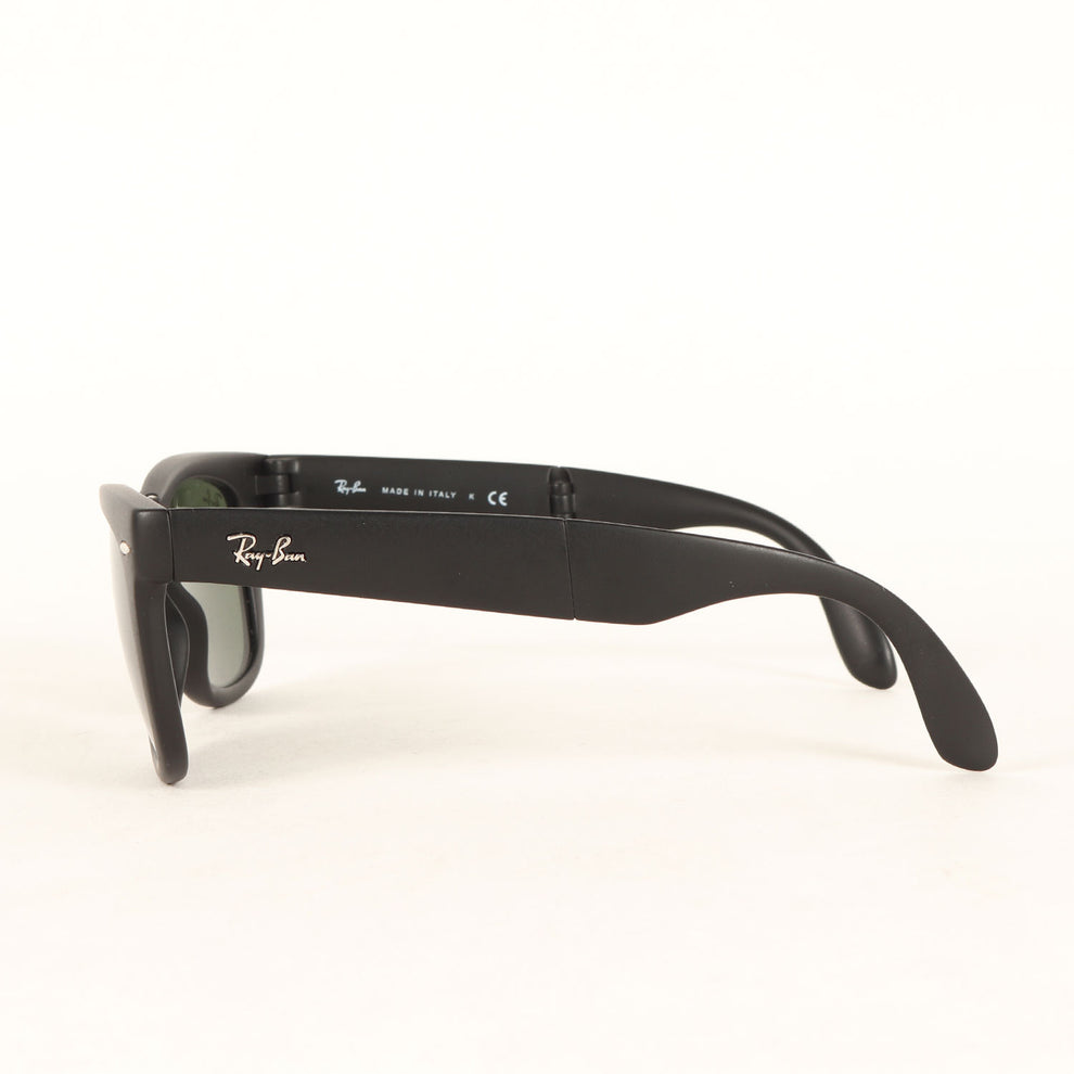 折りたたみ式 ウェイファーラー フォールディング サングラス (WAYFARER FOLDING CLASSIC RB4105 601-S ...