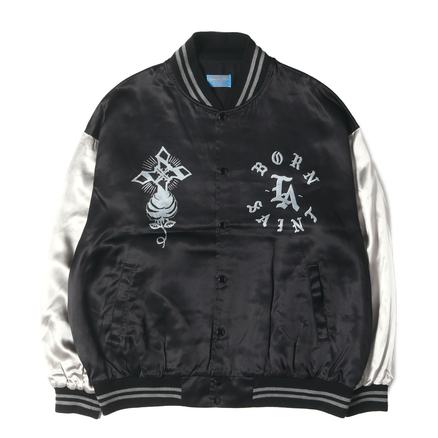 24SS ×BORN X RAISED サテン スタジャン(BR_SATIN JACKET) - ブランド古着の通販・買取 | BEEGLE ...