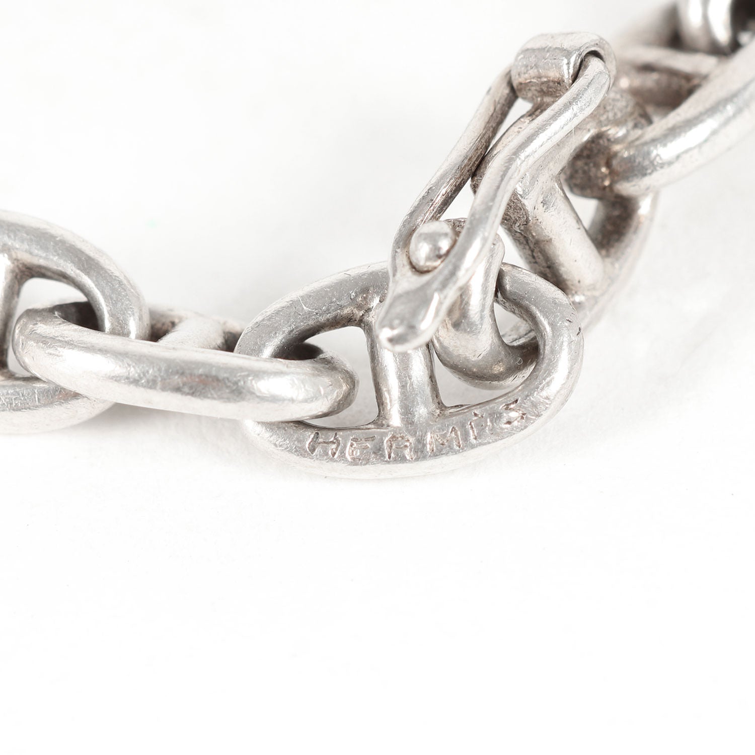 HERMES (エルメス) シェーヌダンクル ブレスレット TPM (Chaine dancre Bracelet TPM 29Link ...