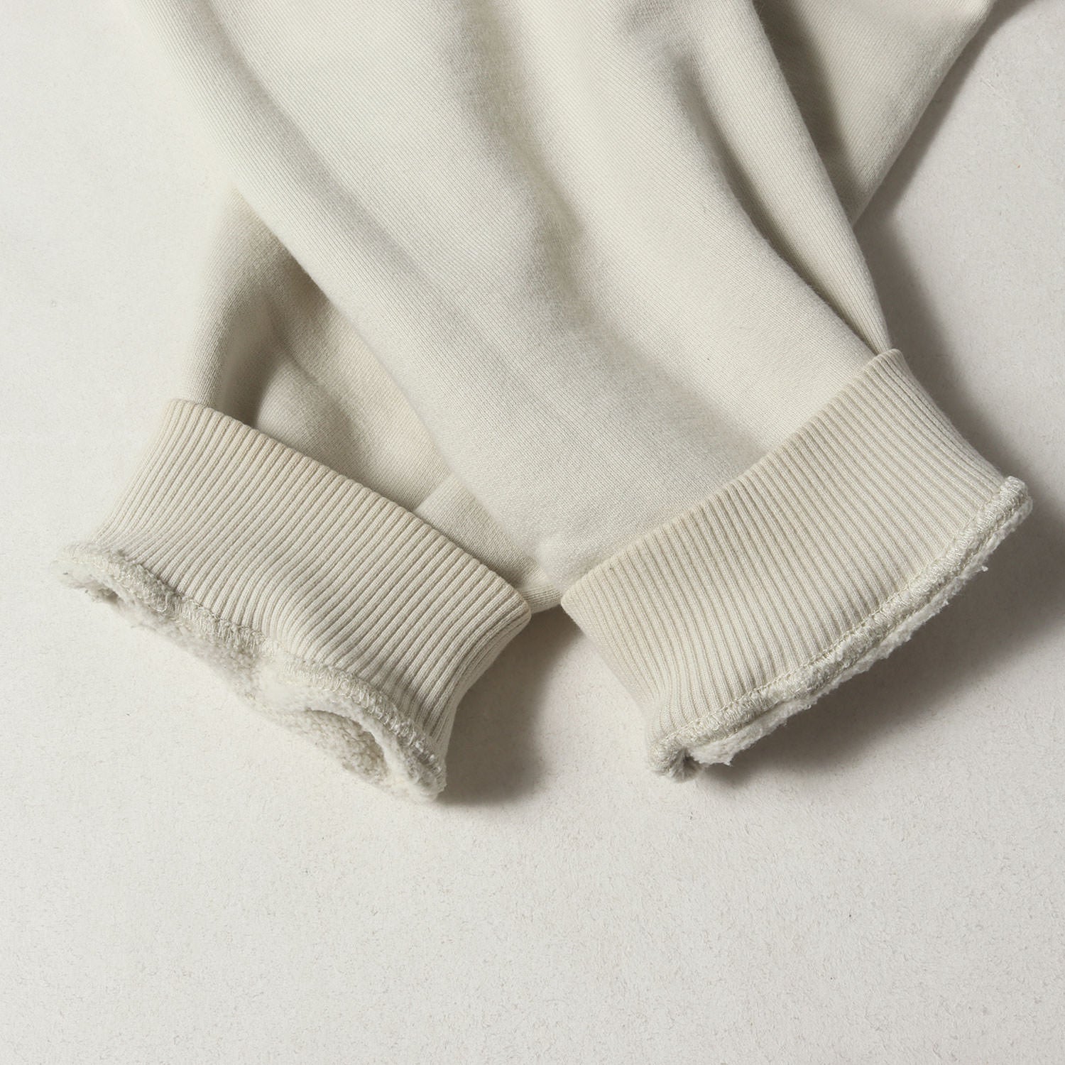 ブランドロゴ刺繍 インサイドアウト プルオーバー スウェット パーカー