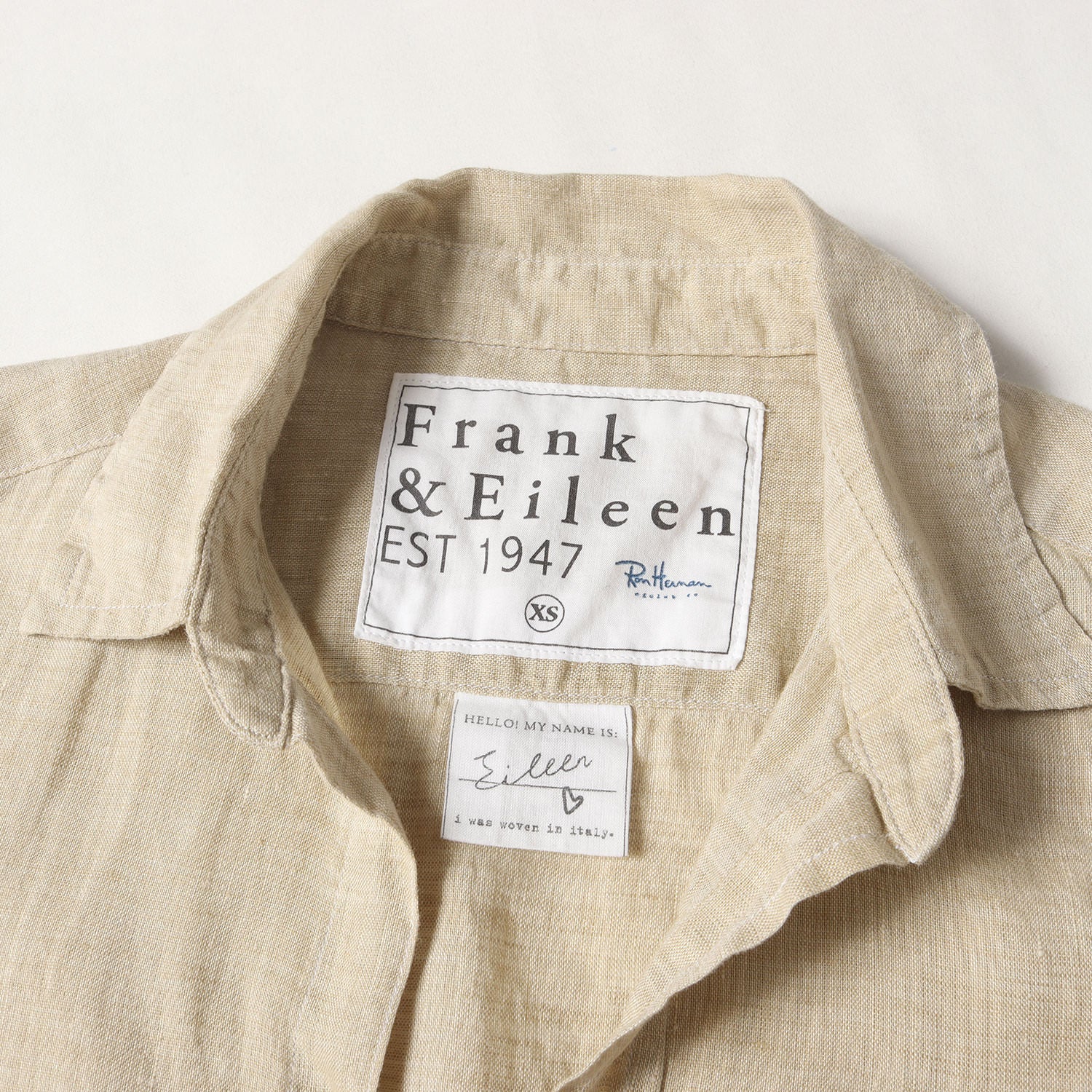 Ron Herman別注 リネン シャツ(Eileen) - ブランド古着の通販・買取 | BEEGLE by Boo-Bee