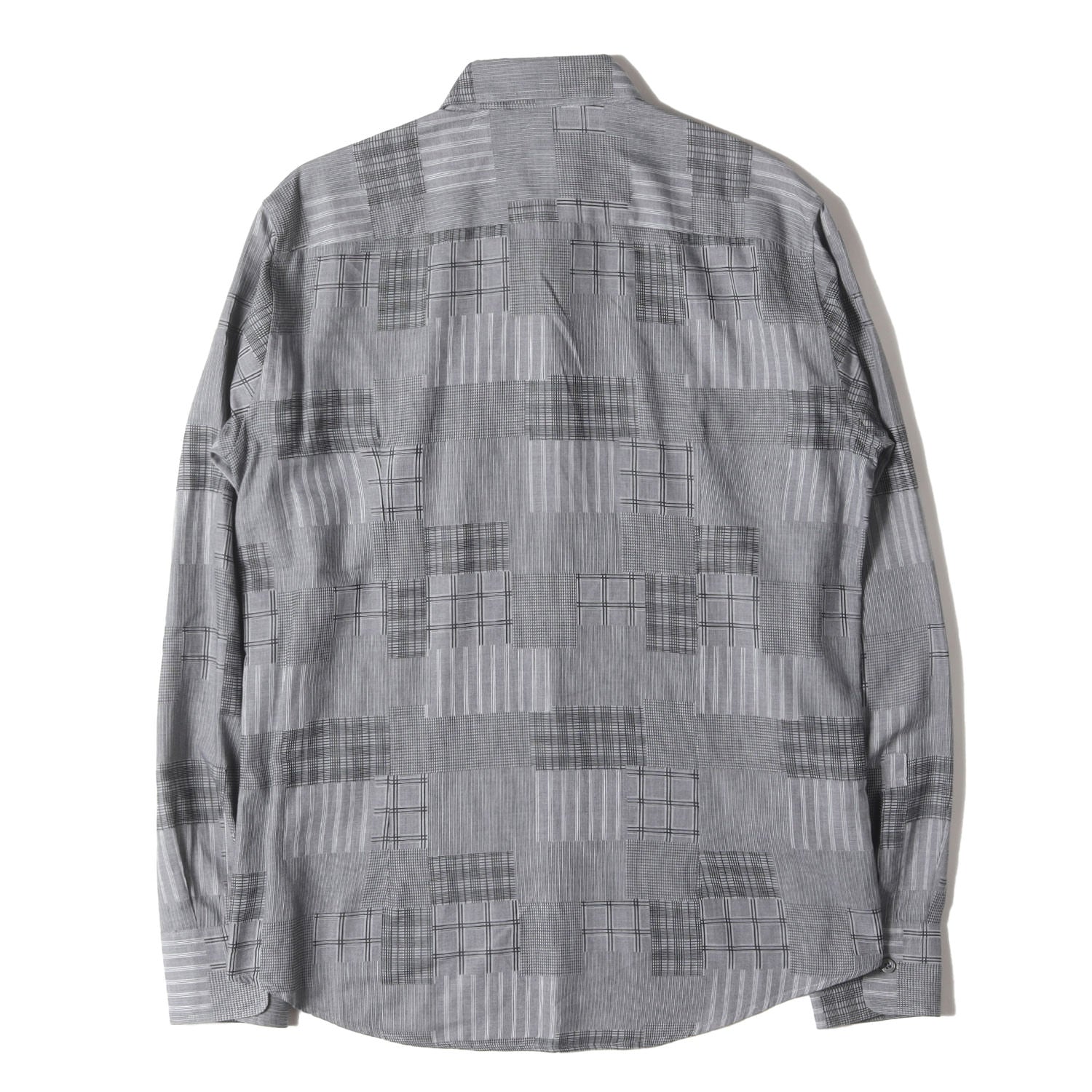 フェイクパッチワーク チェック コットンシャツ - ブランド古着の通販・買取 | BEEGLE by Boo-Bee