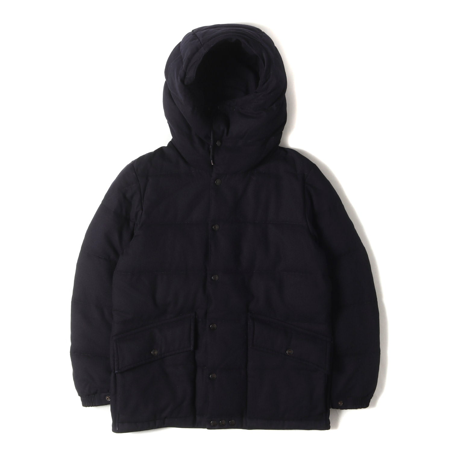 MONCLER (モンクレール) フーデッド ウール ダウンジャケット (MAXIME) - ブランド古着の通販・買取 | BEEGLE by ...