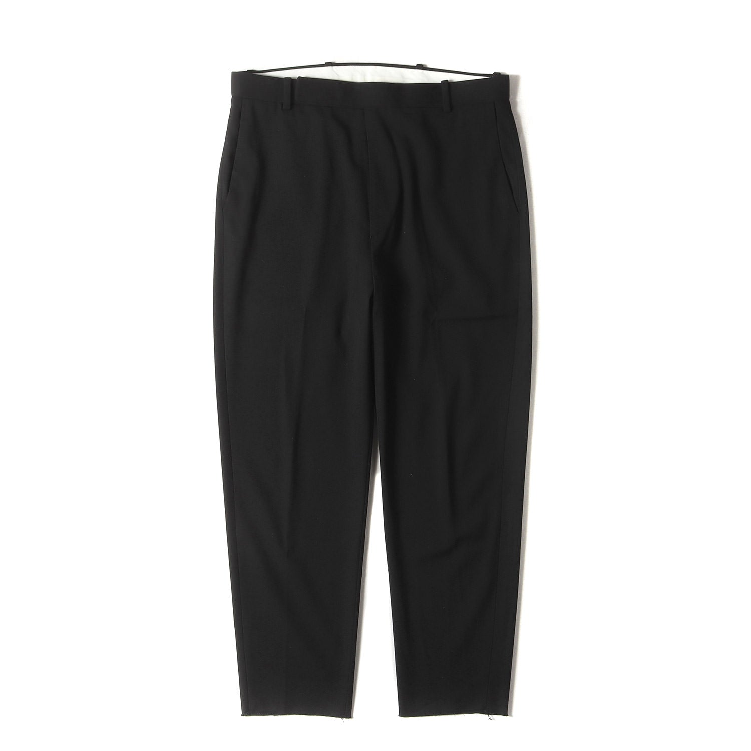 テーパードシルエット ストレッチ スリム スラックスパンツ (SLIPPERY SLIM PANTS 1214-177-7846 ...