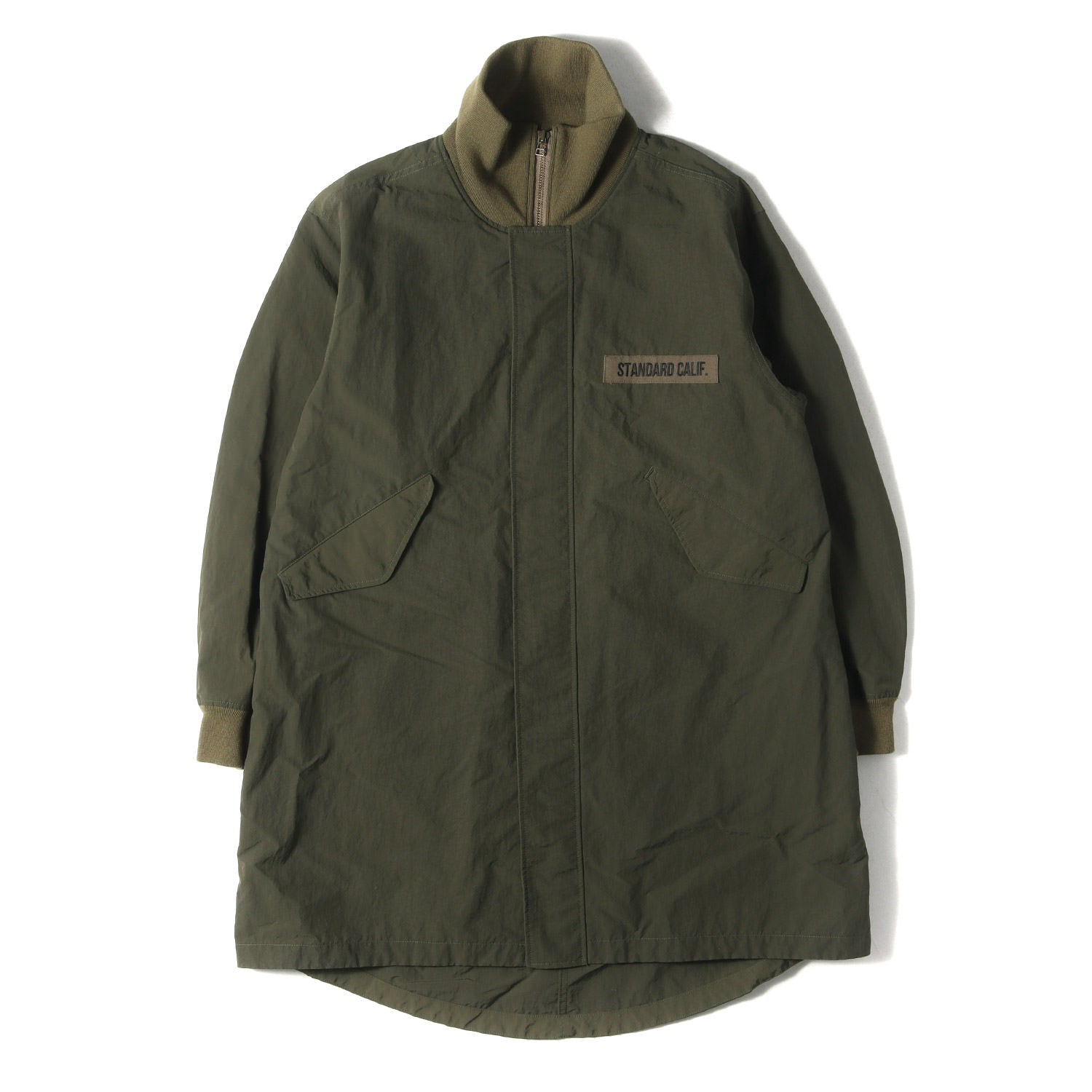STANDARD CALIFORNIA (スタンダードカリフォルニア) 20SS ナイロン フィールド デッキ ミリタリーコート (SD ...
