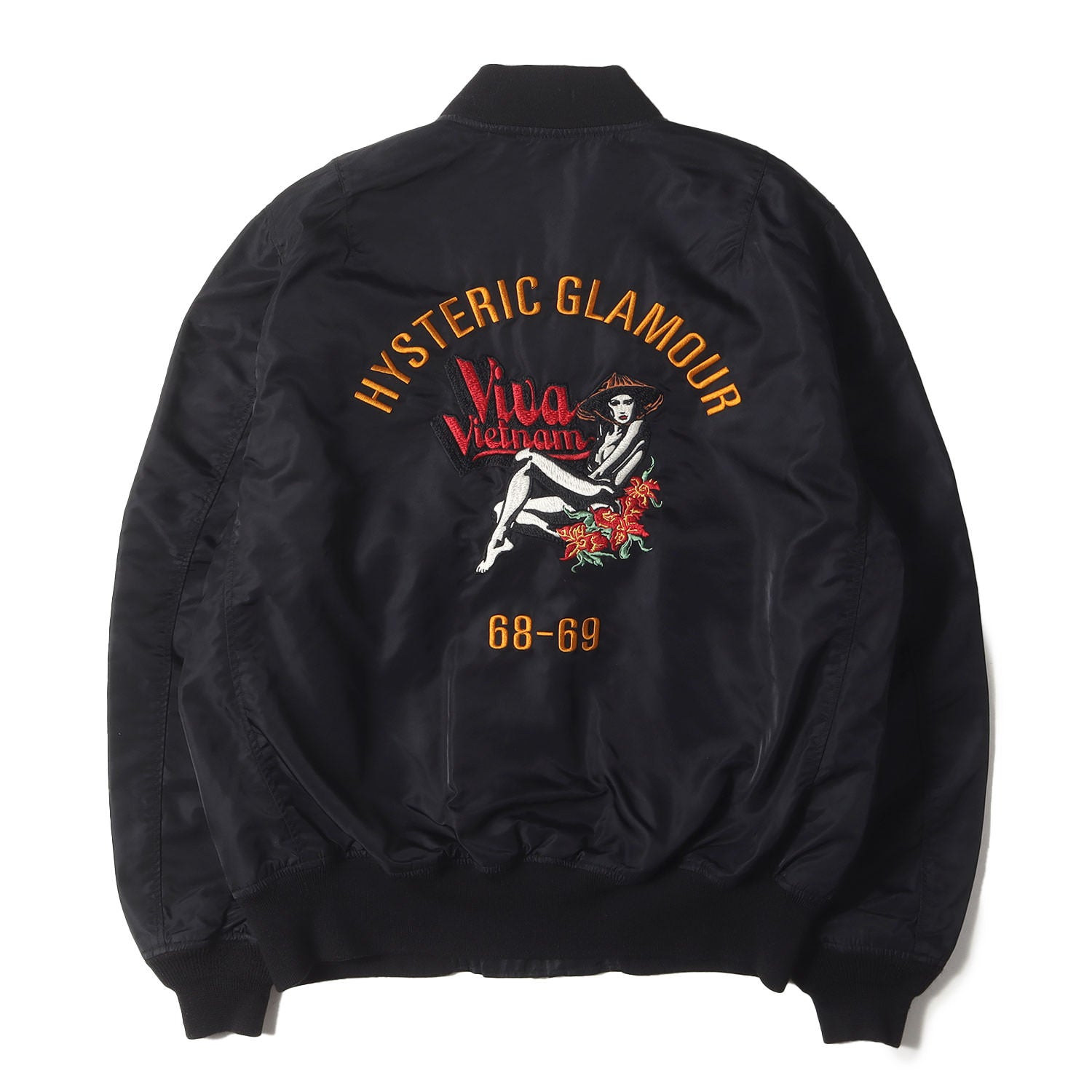 VIVA VIETNAM 刺繍 MA-1 ジャケット (0261AB01) - ブランド古着の通販・買取 | BEEGLE by Boo-Bee