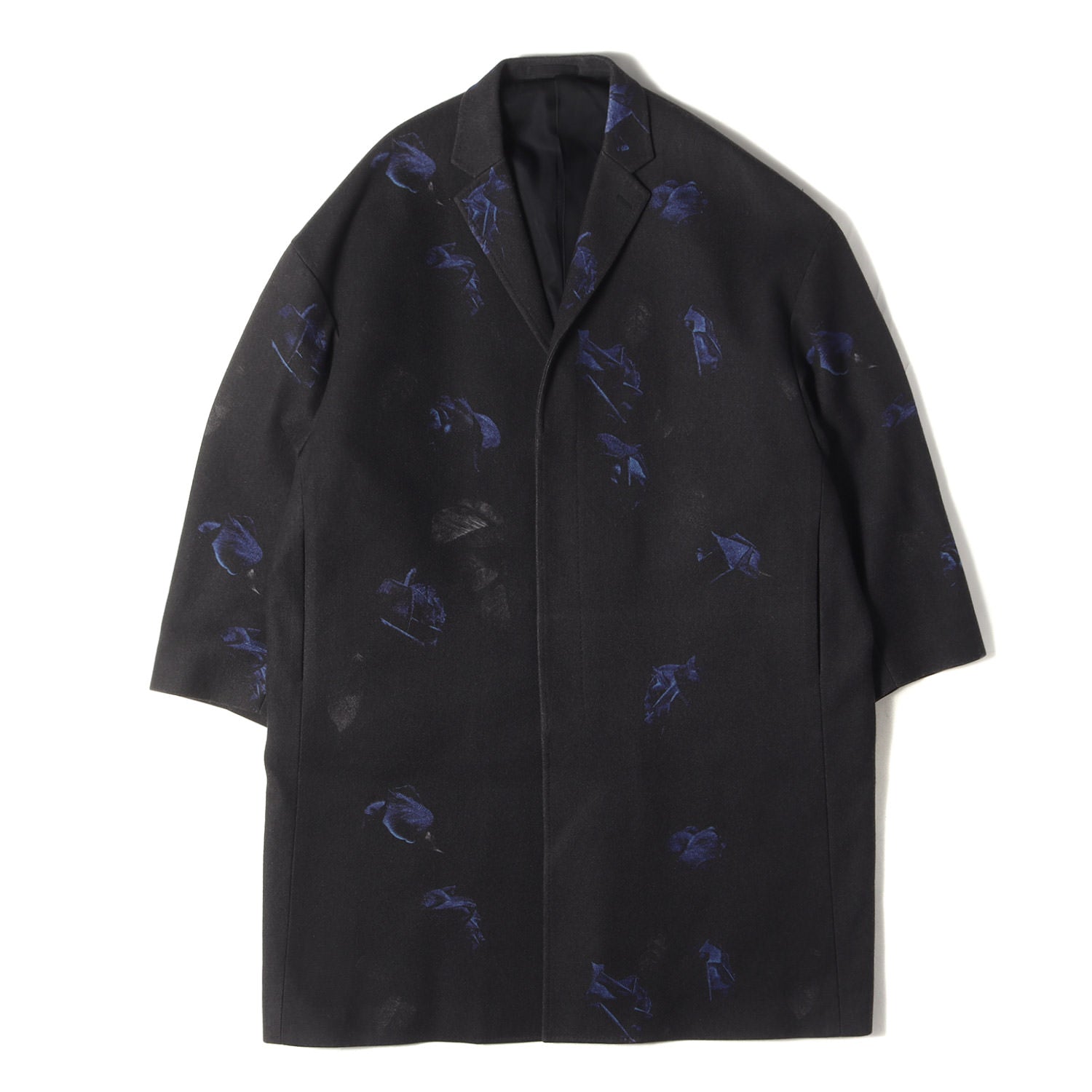 ローズ フォトグラフィック メルトン チェスターコート (MELTON ROSE PHOTO BIG COAT 2218-332 ...