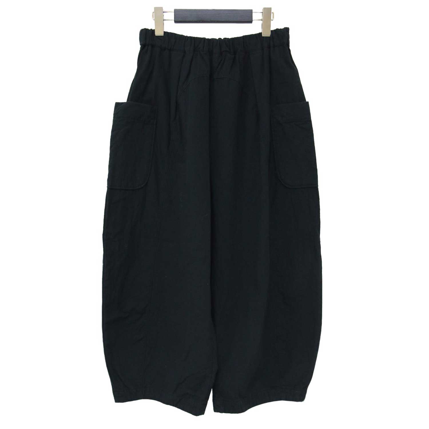 pas a pas (パスアパス) コットン ツイル バルーン パンツ / クロップド丈 ワイド ハイウエスト タック - ブランド古着の通販 ...