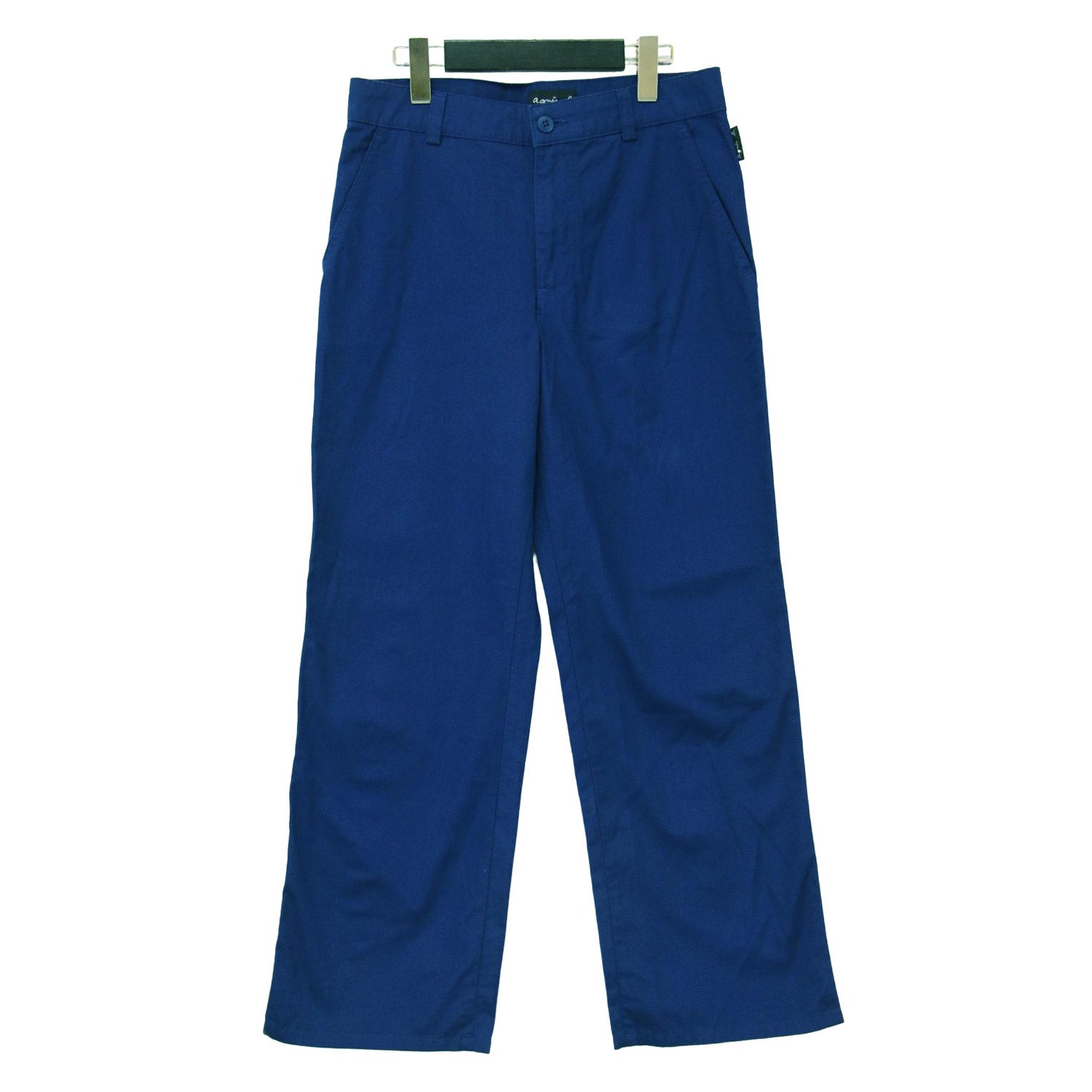 agnes b. (アニエスベー) UP46 コットン ストレート パンツ / ハイウエスト - ブランド古着の通販・買取 | BEEGLE ...