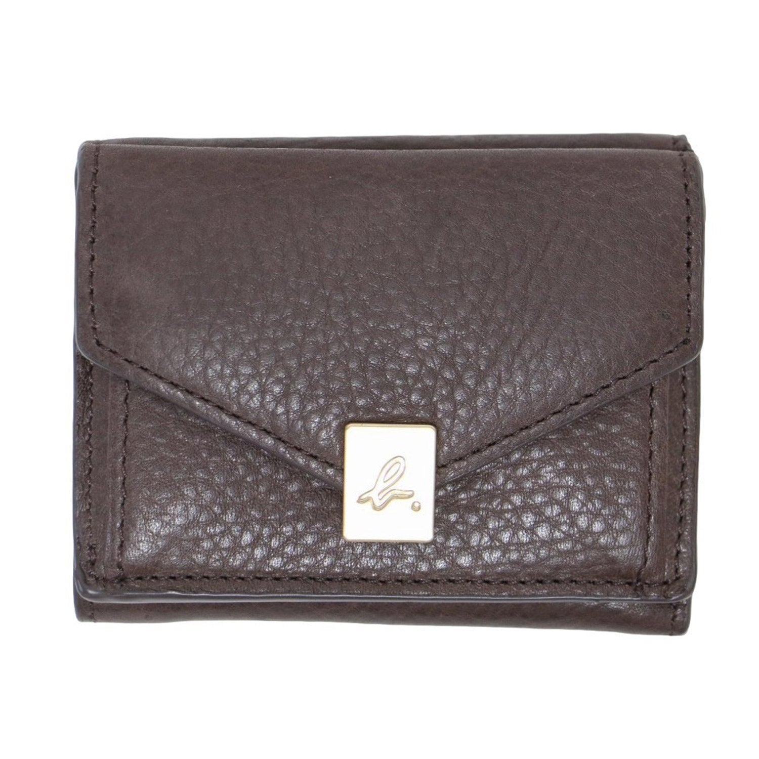 agnes b. (アニエスベー) miyuki ミニ ウォレット TAW04－03 / レザー 三つ折り 財布 - ブランド古着の通販・買取 ...