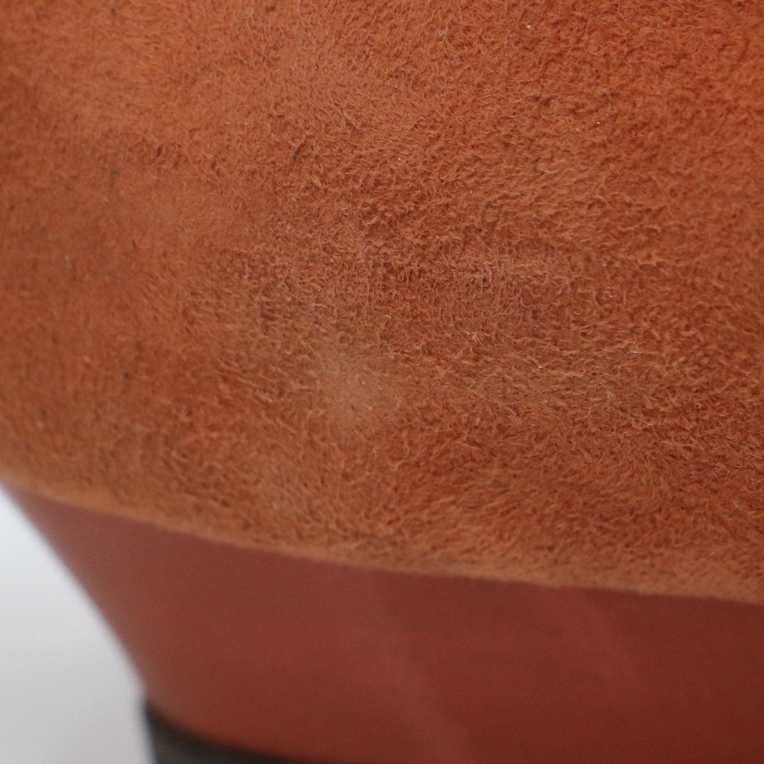 スエード レザー コンビ ウエッジヒール パンプス / ポインテッドトゥ