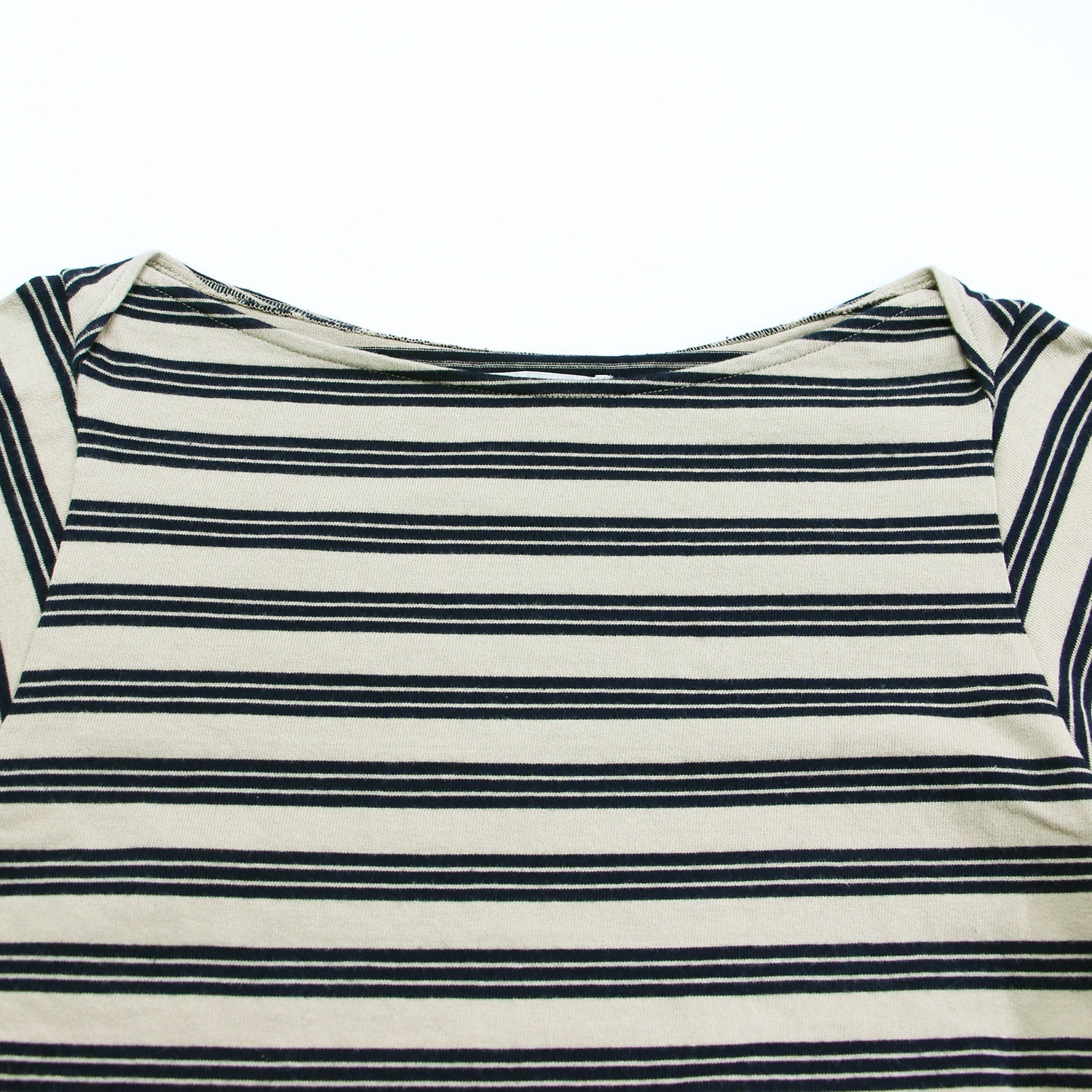 25秋冬 ワイド スリーブ ボーダー Tシャツ / wide sleeve Tシャツ 長袖